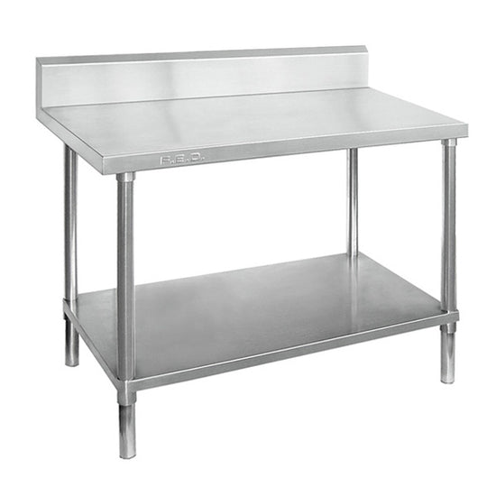 WBB7-2100/A Workbench with Splashback – Catering Equipment Warehouse